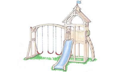 Swingset Drawing