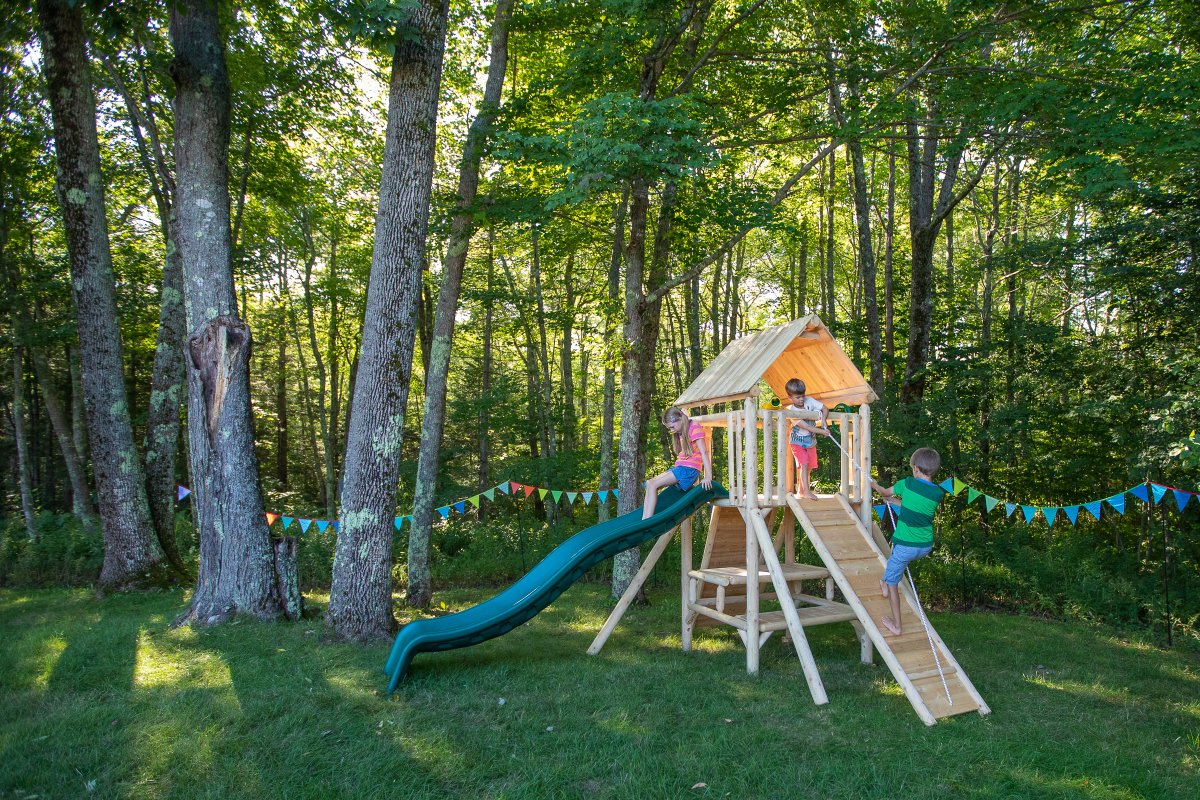 Rustic 2504 | CedarWorks Playsets
