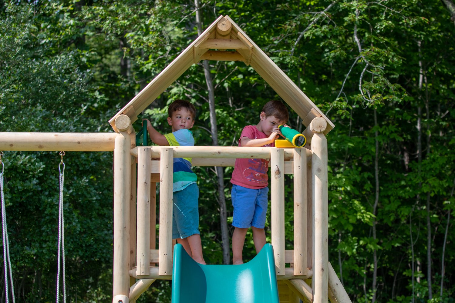 Rustic Playsets Gallery | CedarWorks Playsets