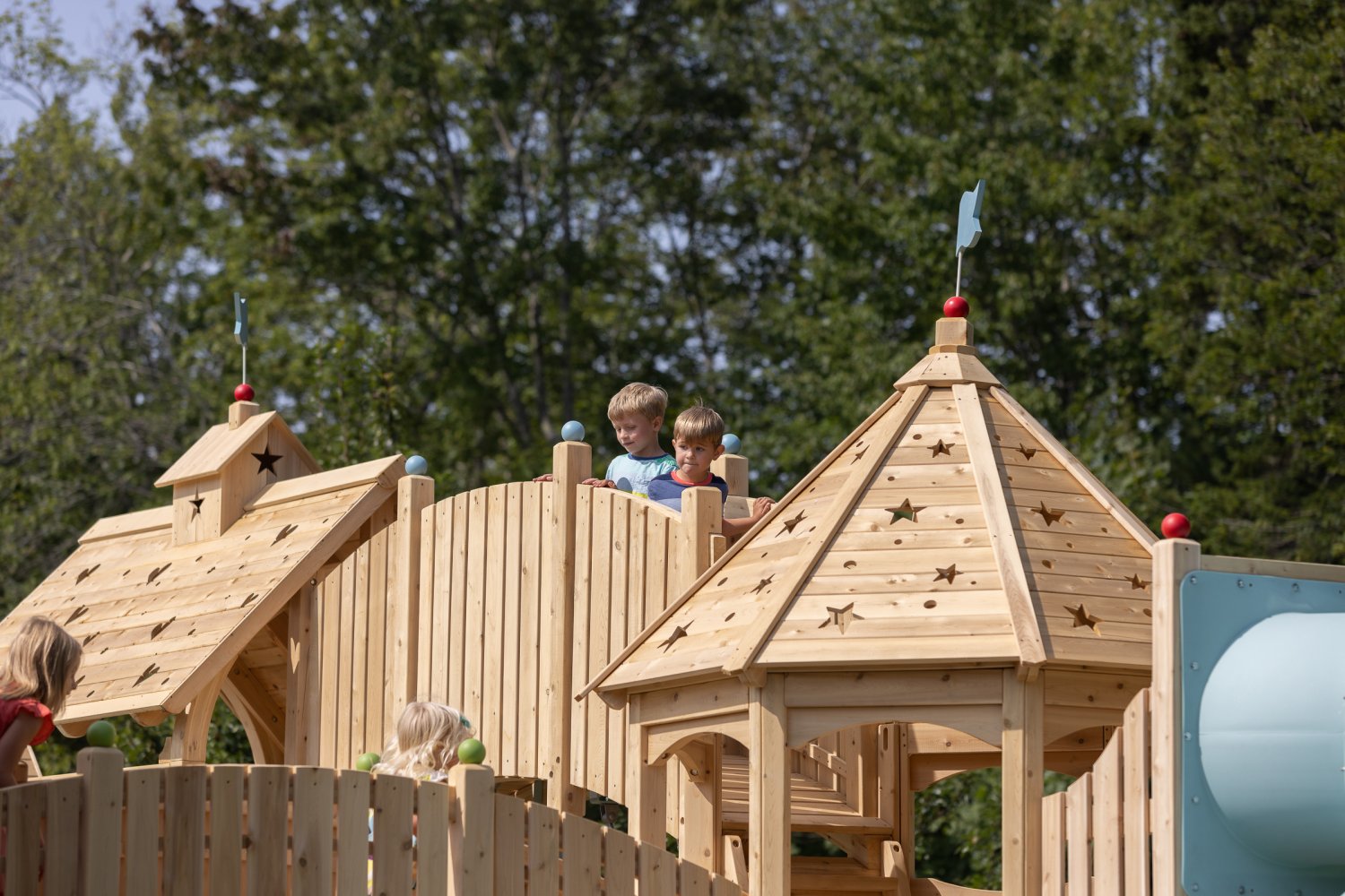 Architectural Playsets Gallery | CedarWorks Playsets