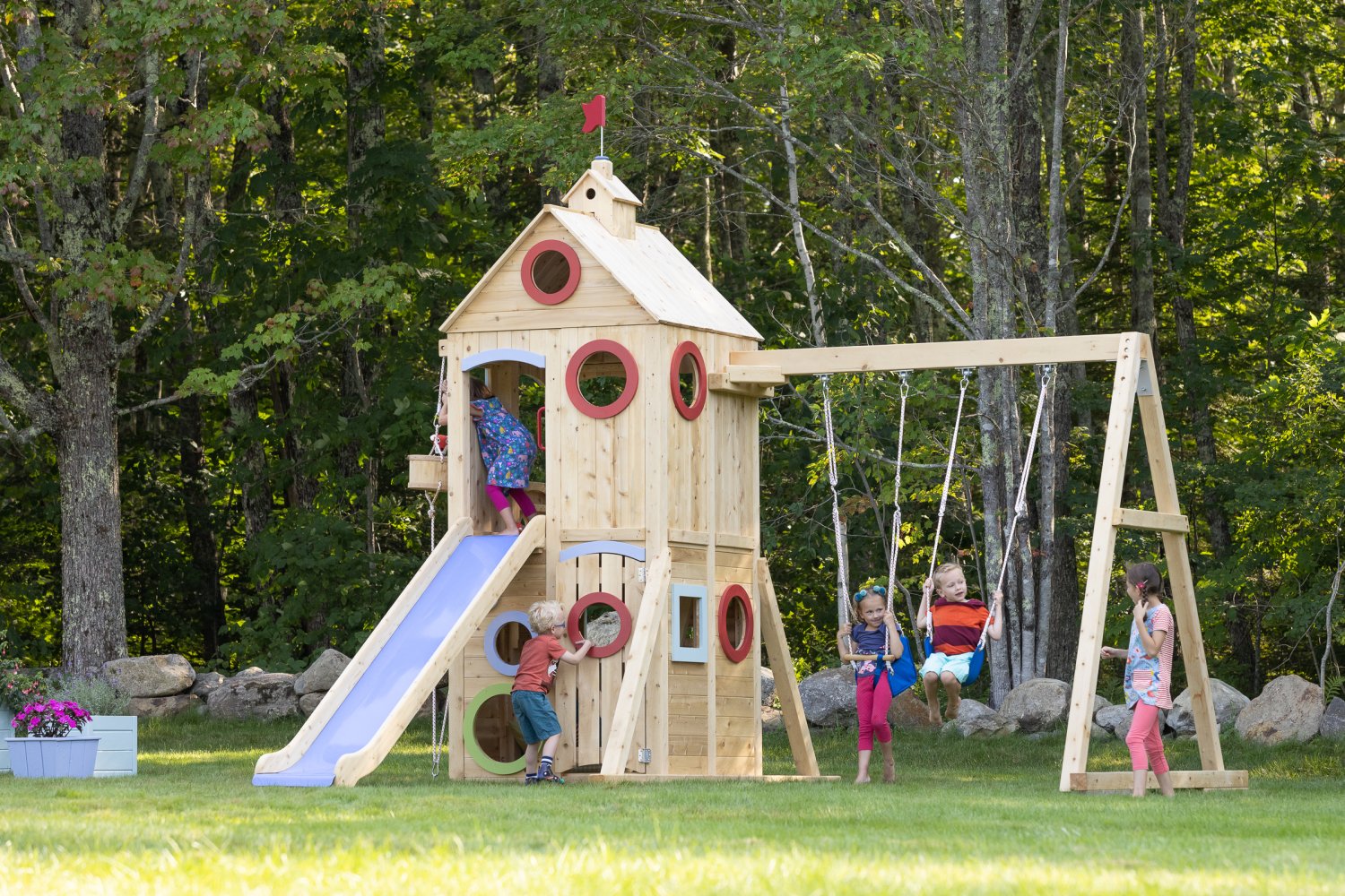 Classic Playsets Gallery | CedarWorks Playsets