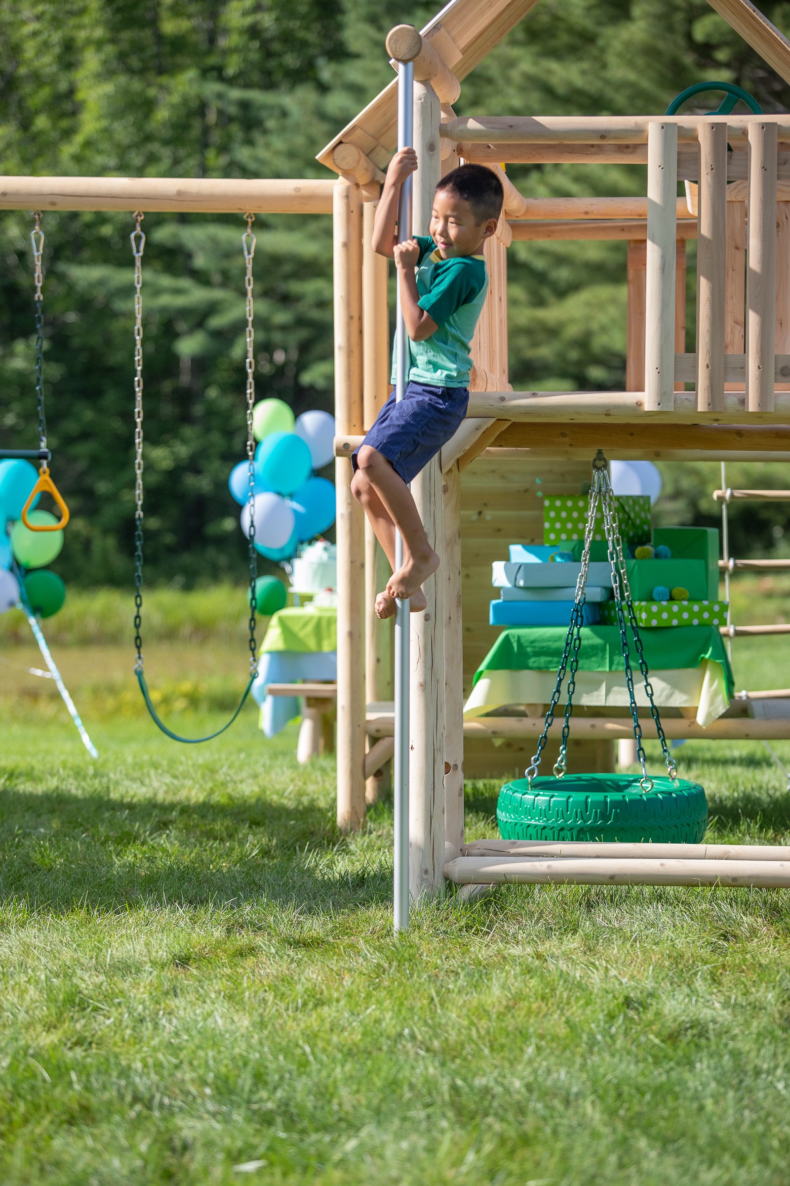 Rustic 7007 | CedarWorks Playsets