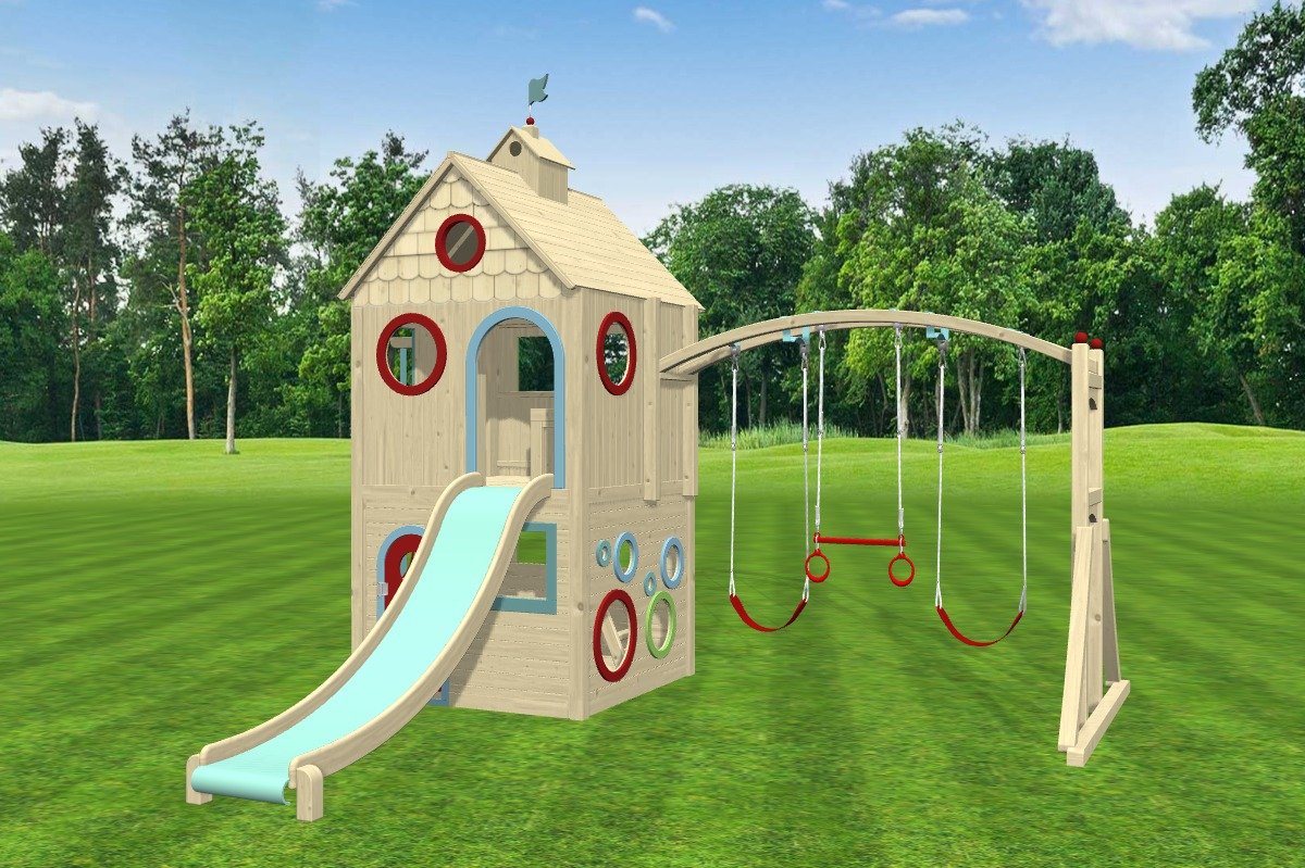 Introduction to Architectural Wood Swing Sets and Playsets | CedarWorks ...