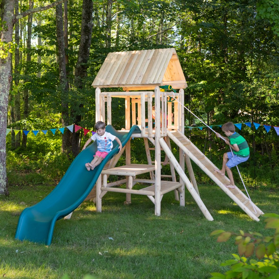 Swing Sets, Playsets, Curved Climbers, Playhouses, and Backyard ...