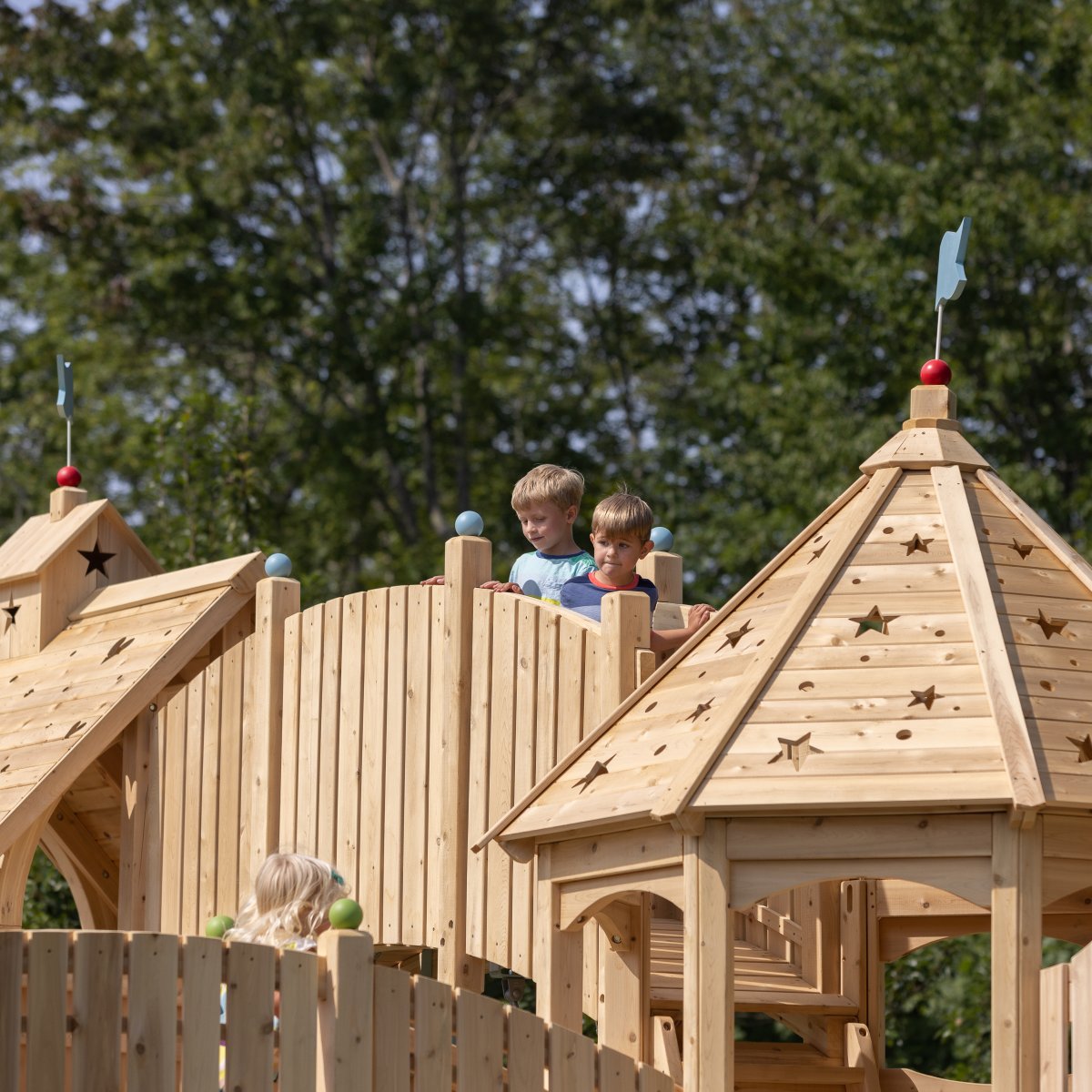 Introduction to Architectural Wood Swing Sets and Playsets | CedarWorks ...