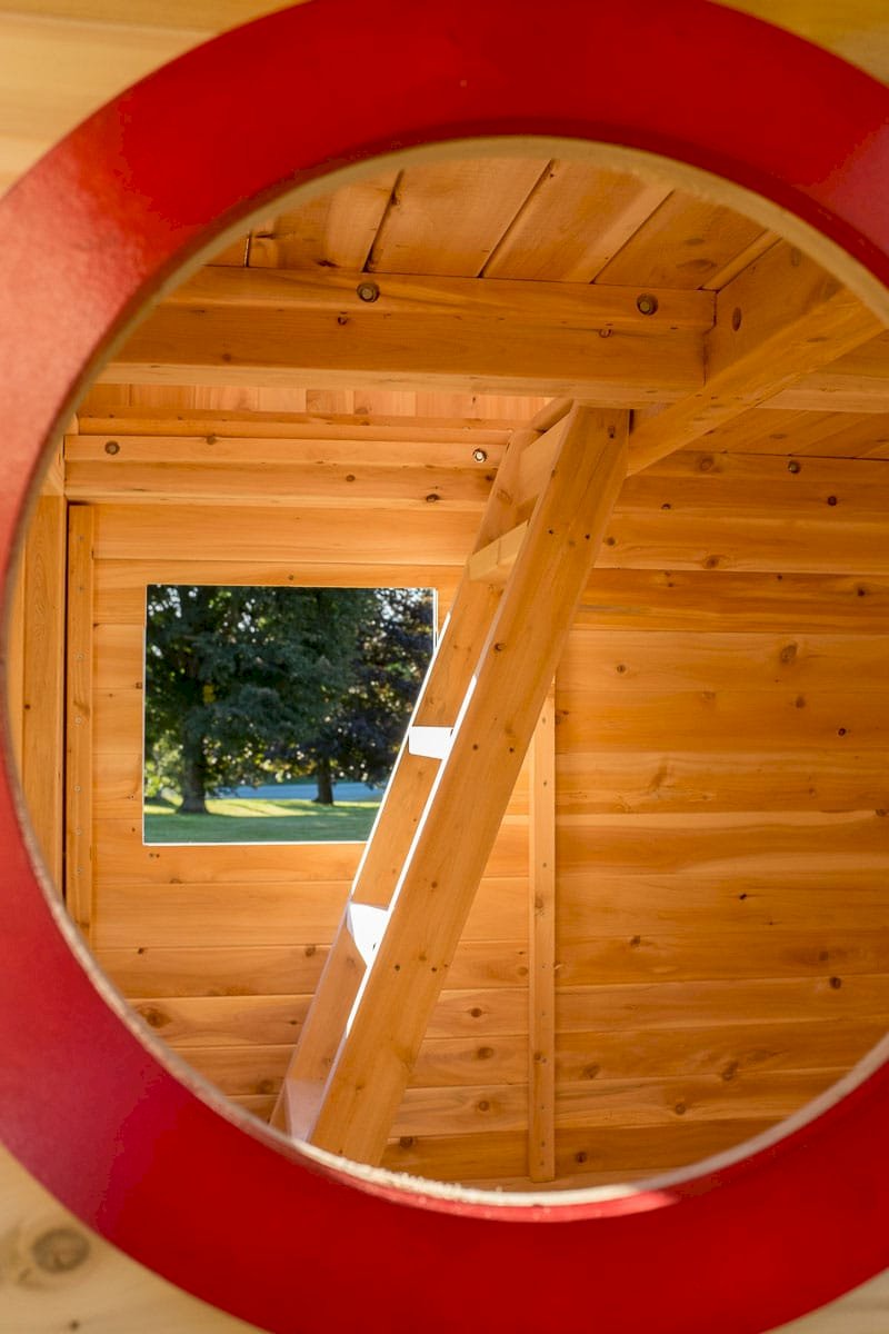 See Inside an Outdoor Playhouse | CedarWorks Playsets