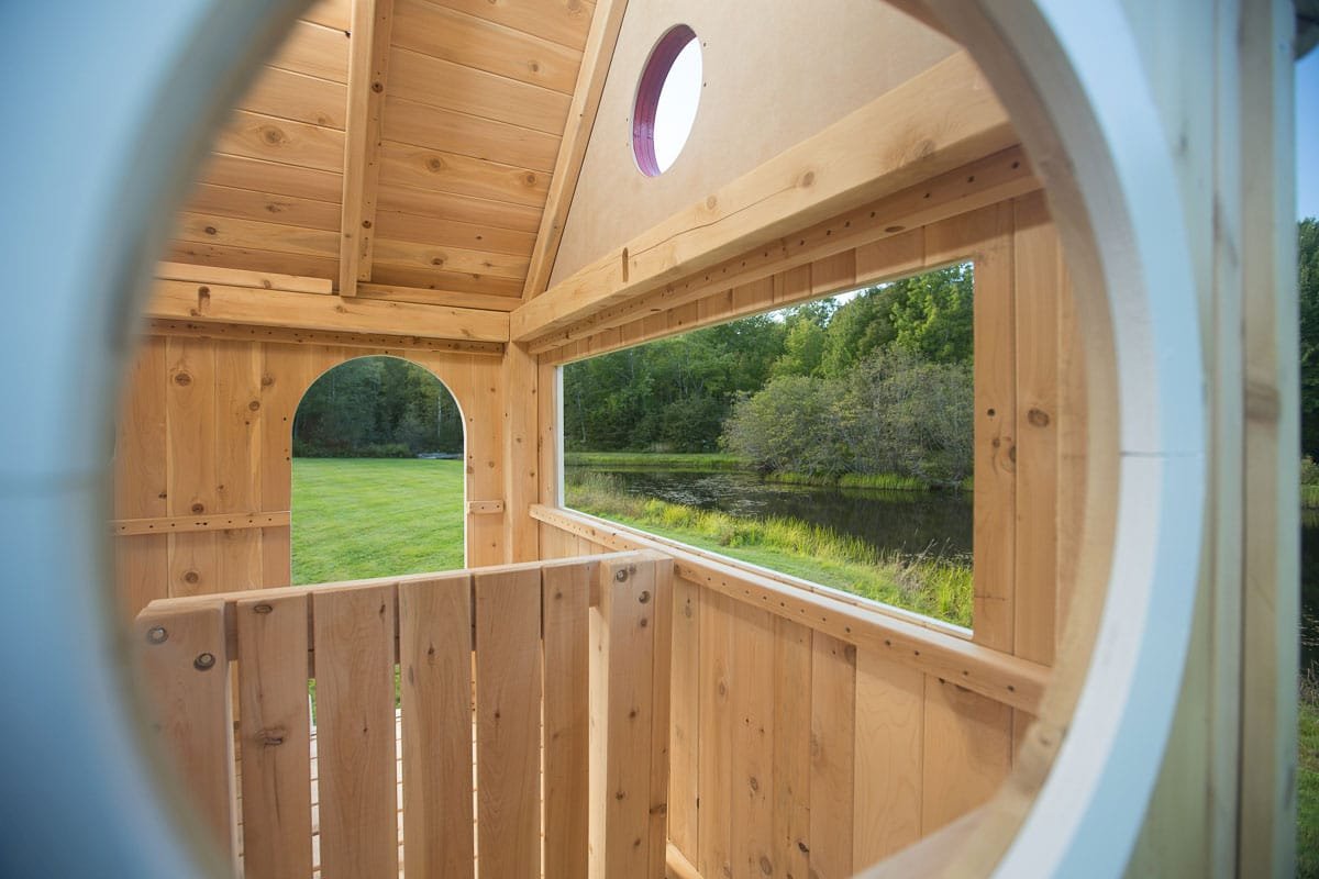 See Inside an Outdoor Playhouse | CedarWorks Playsets