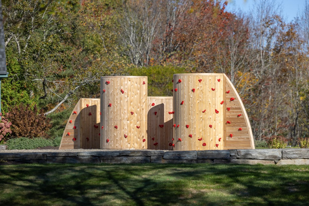 Curved Climbers Playsets Gallery | CedarWorks Playsets