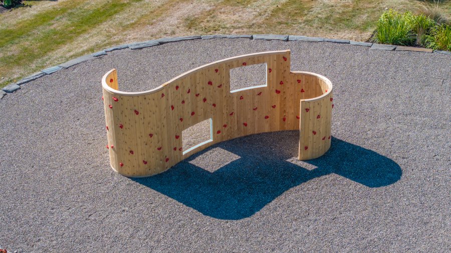 Curved Climbers Playsets Gallery | CedarWorks Playsets