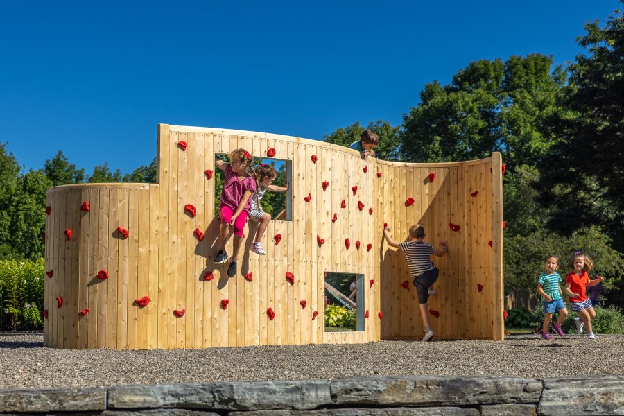 Curved Climbers Playsets Gallery | CedarWorks Playsets