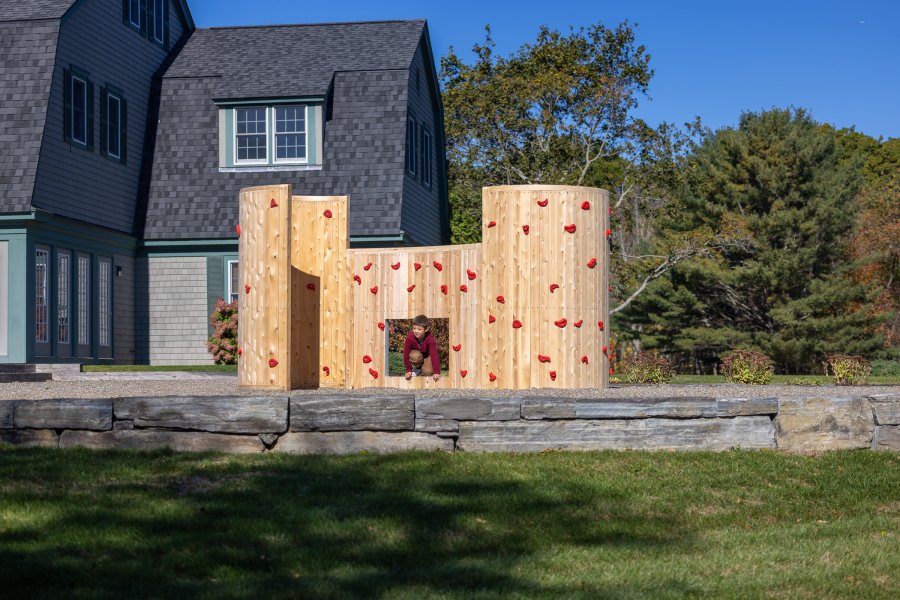 Curved Climbers Playsets Gallery | CedarWorks Playsets
