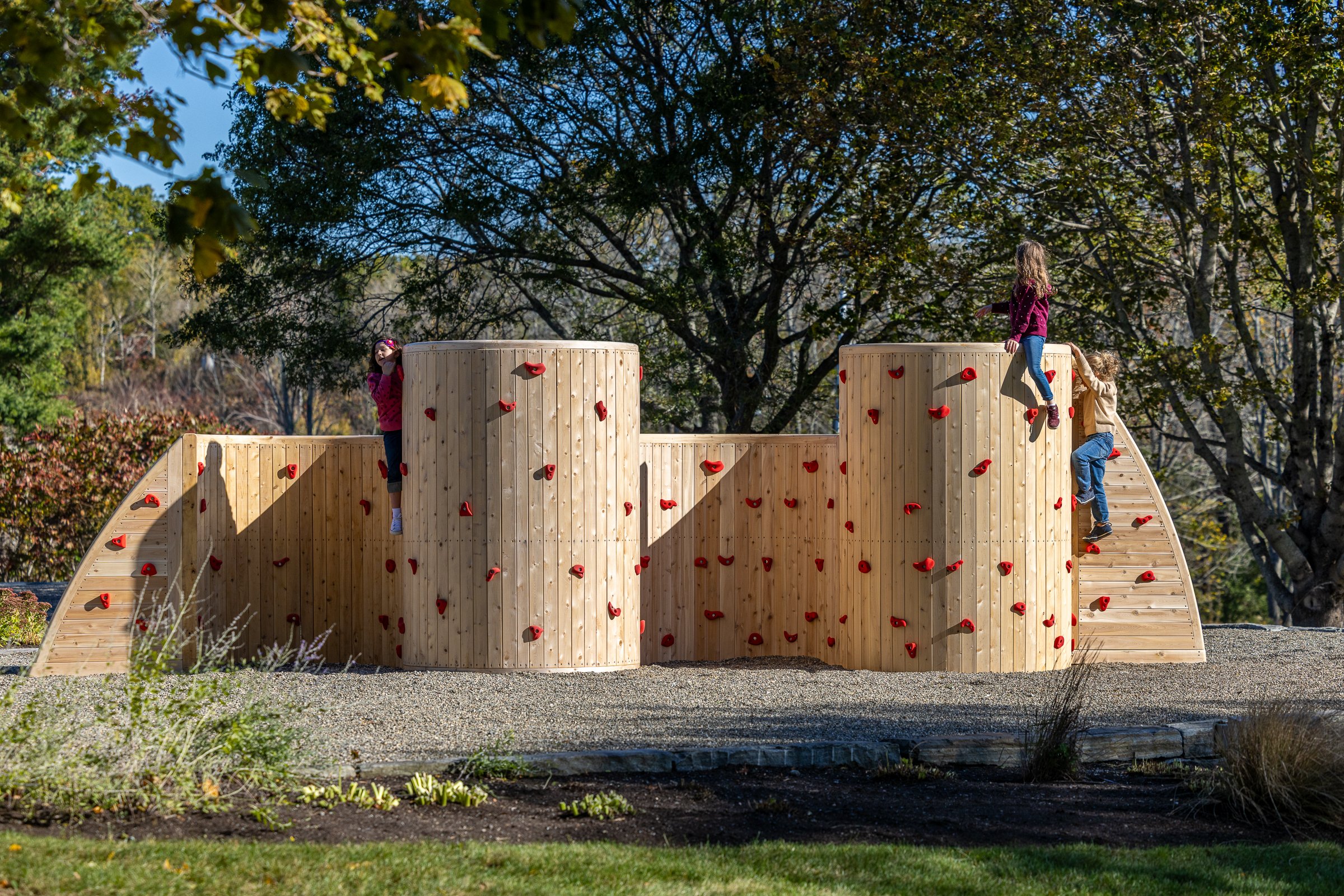 Curved Climber 5291 | CedarWorks Playsets
