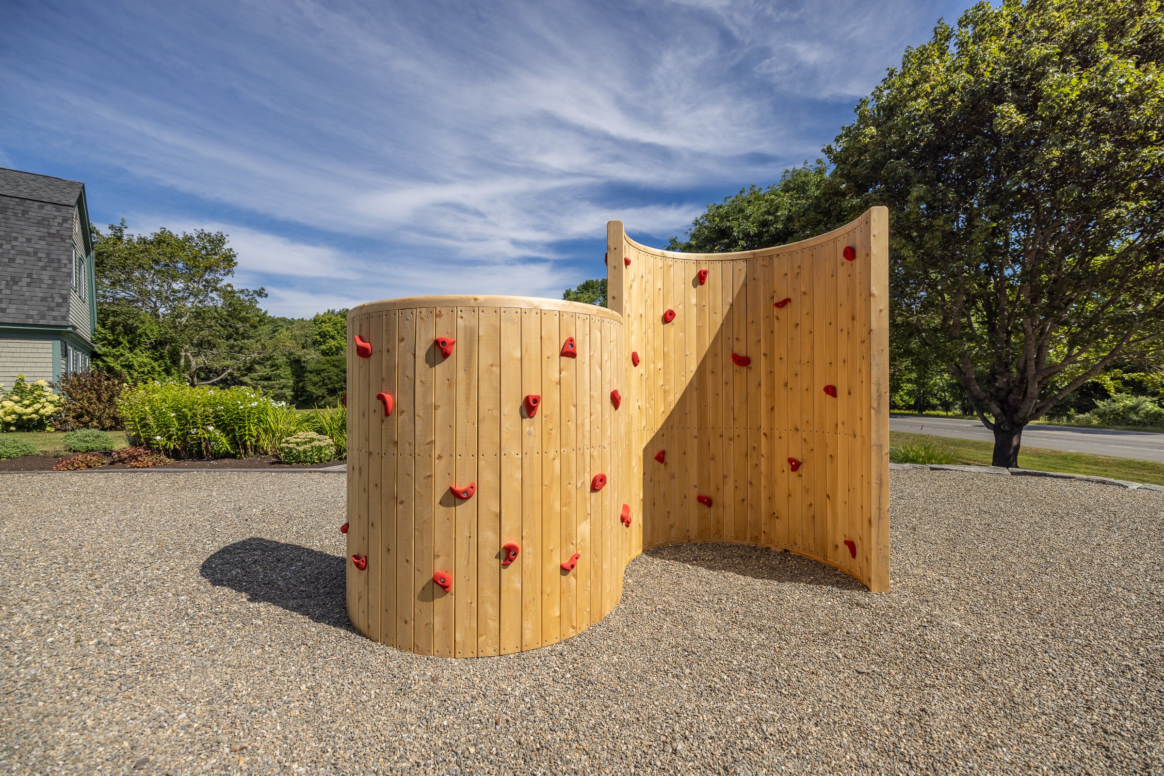 Curved Climber 6908 | CedarWorks Playsets