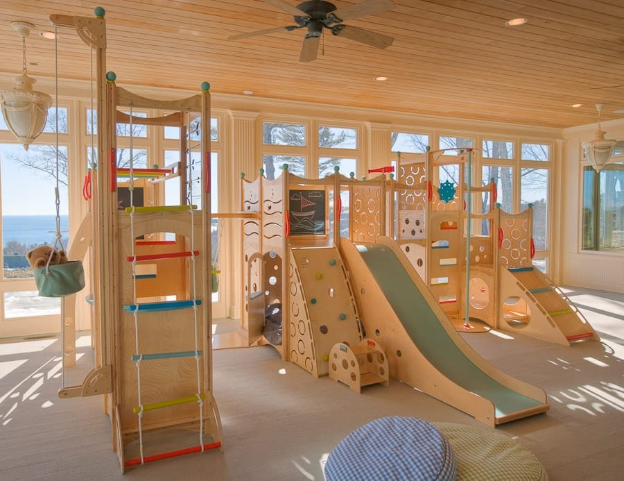 Indoor Playset 205 | CedarWorks Playsets