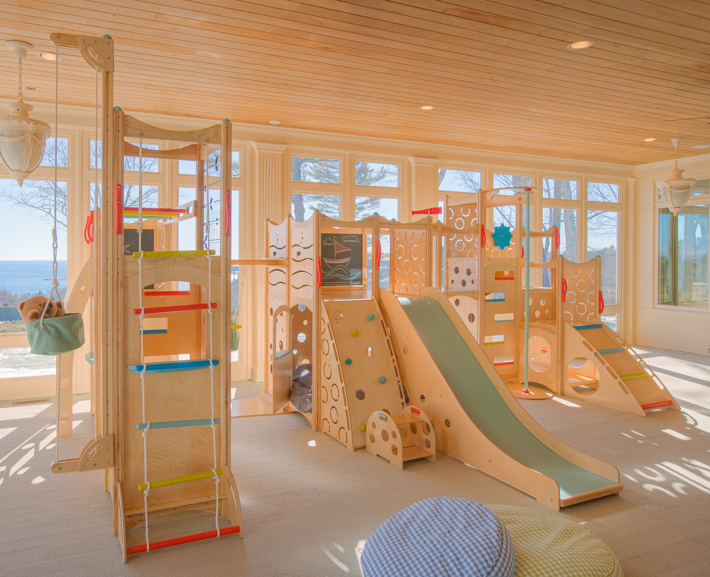 Indoor Playset 205 | CedarWorks Playsets