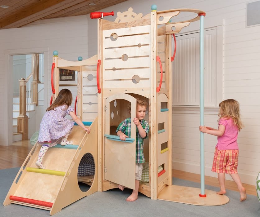 Indoor Playset 398 | CedarWorks Playsets