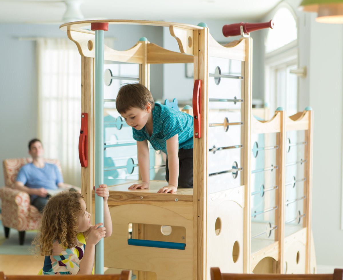 Indoor Playset 819 | CedarWorks Playsets