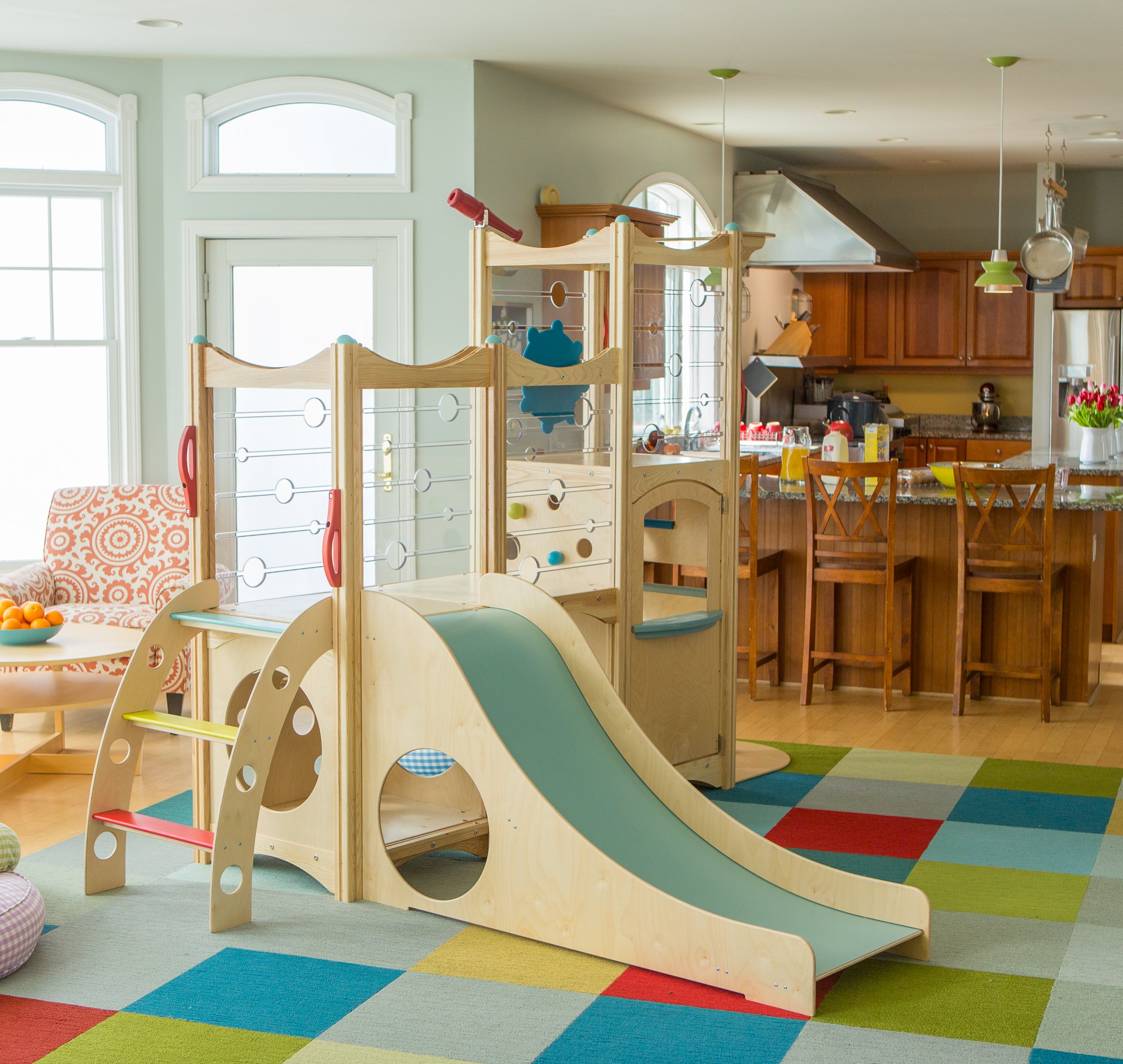 Indoor Playset 819 | CedarWorks Playsets