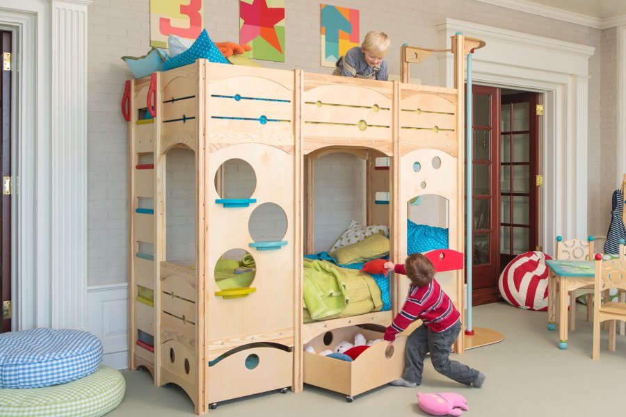 Playbeds and Bunk Beds | CedarWorks Playsets