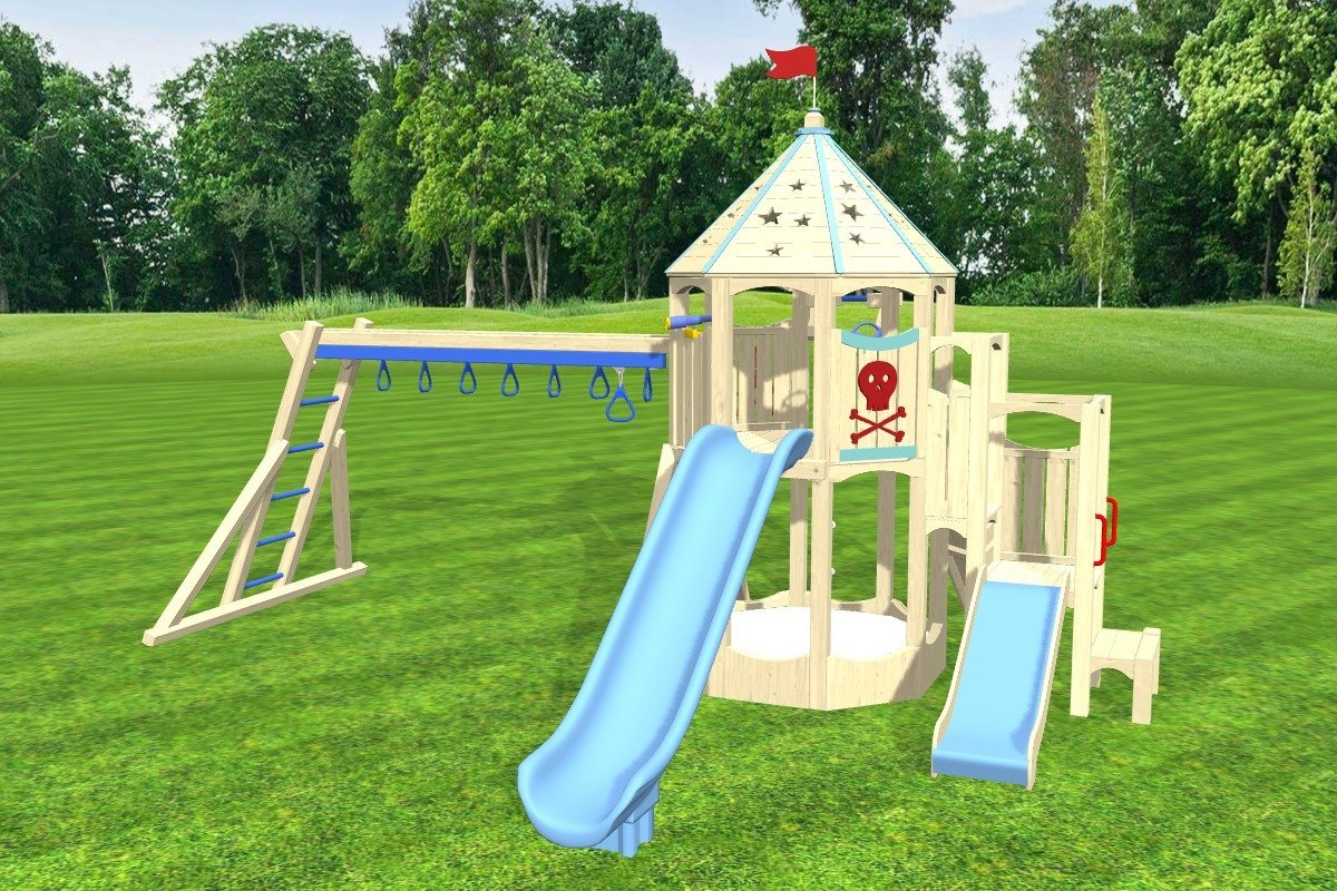 Classic 7184 | CedarWorks Playsets