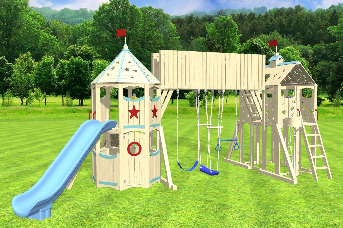 Classic 1068 | CedarWorks Playsets