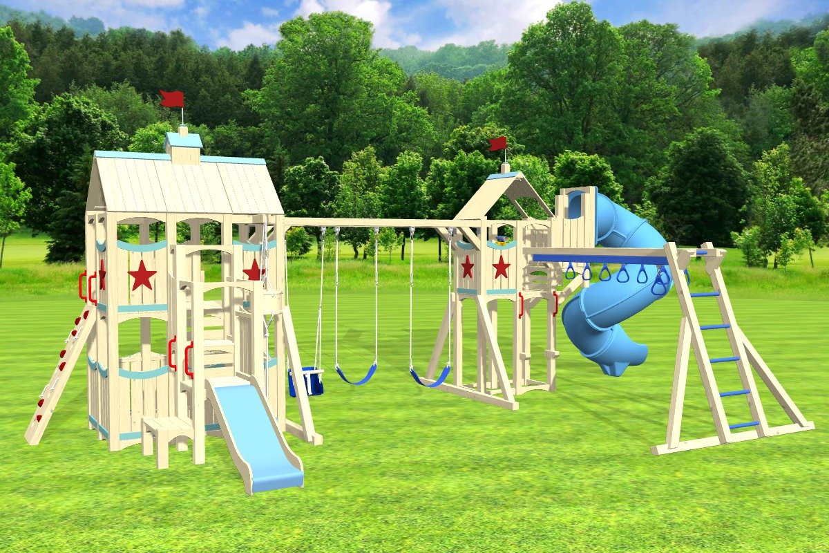 Classic 5214 | CedarWorks Playsets