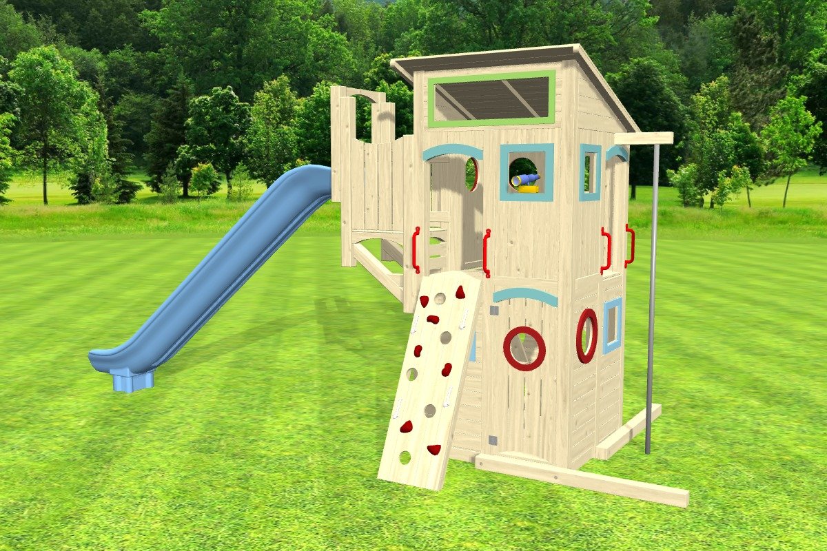 Classic 2822 | CedarWorks Playsets