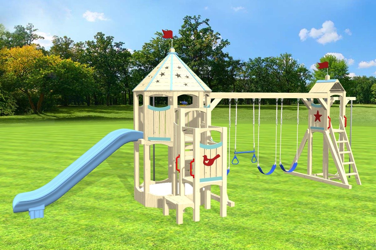 Classic 9715 | CedarWorks Playsets