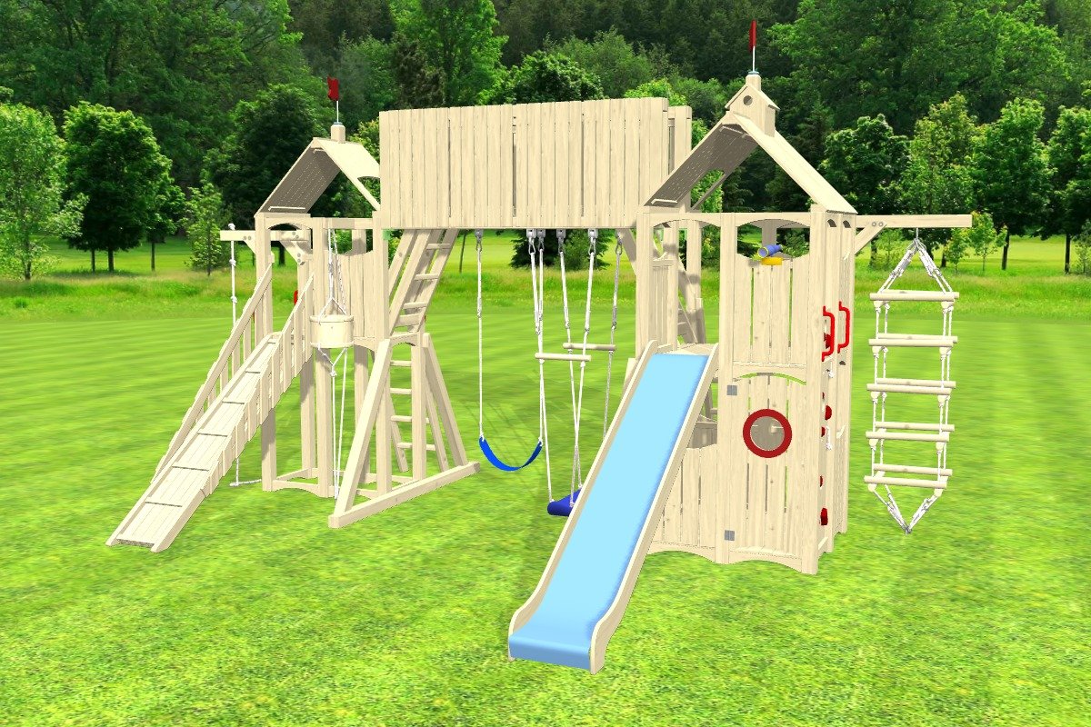 Classic 2829 | CedarWorks Playsets