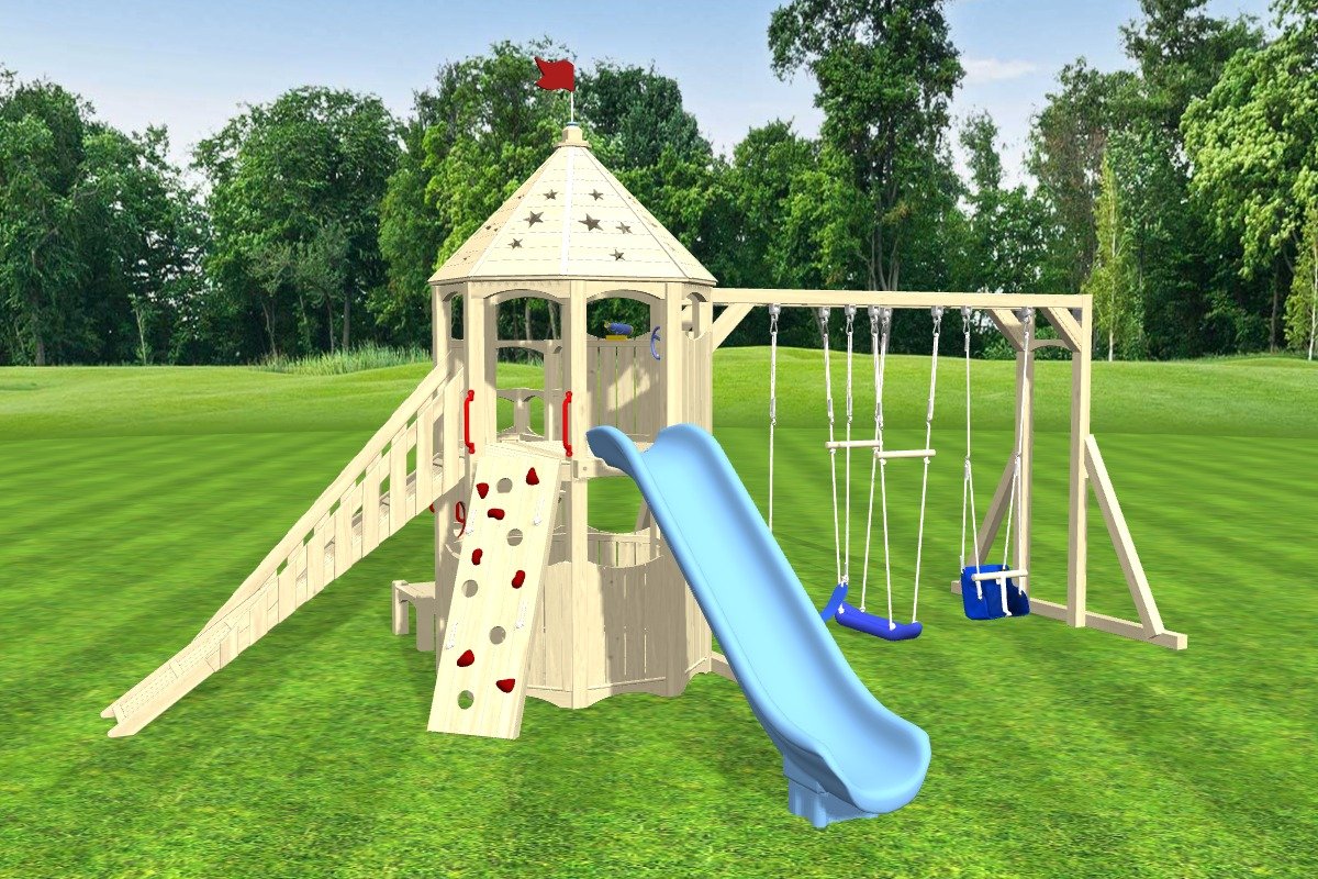 Classic 8029 | CedarWorks Playsets