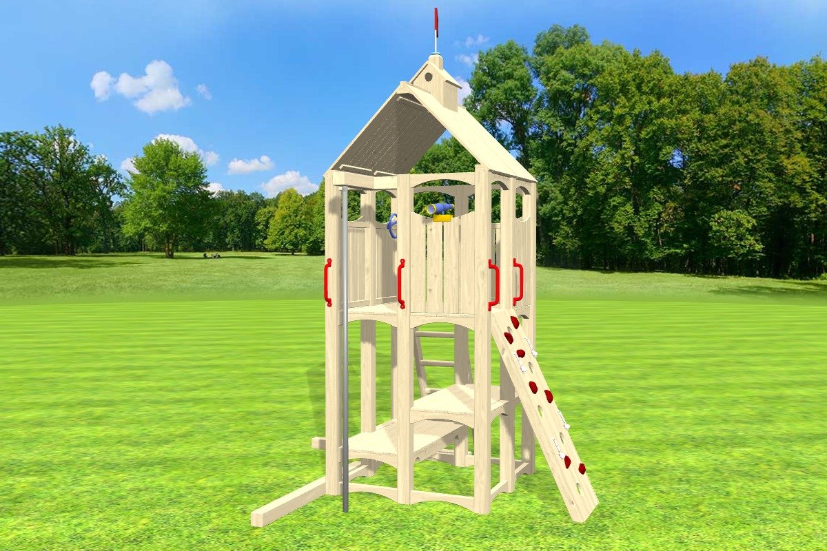 Classic 1074 | CedarWorks Playsets