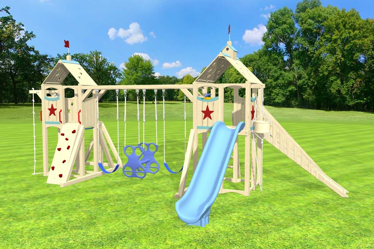 Classic 9407 | CedarWorks Playsets