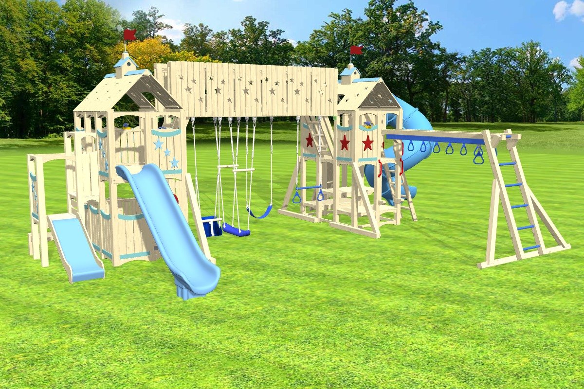 Classic 2589 | CedarWorks Playsets