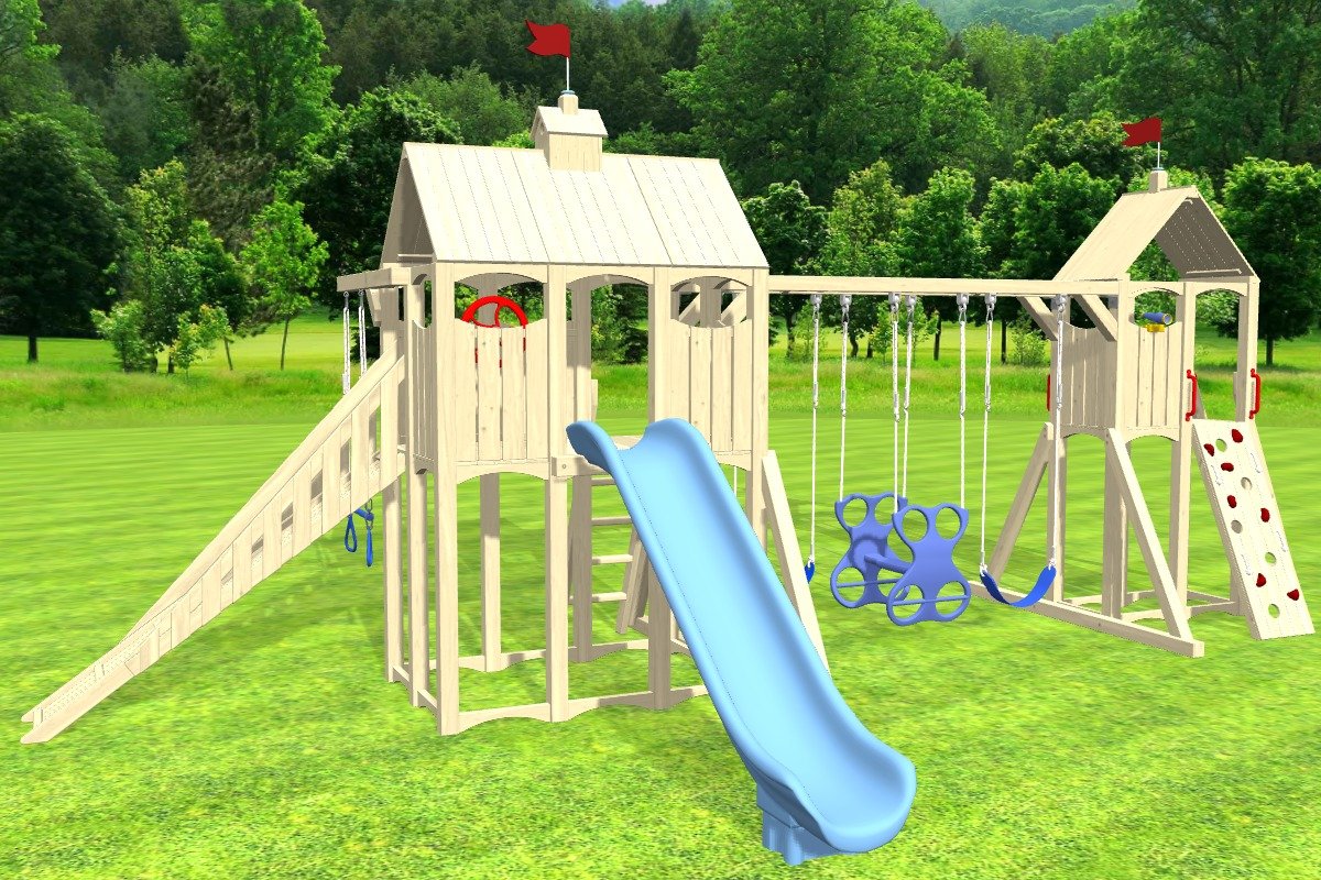 Classic 1121 | CedarWorks Playsets