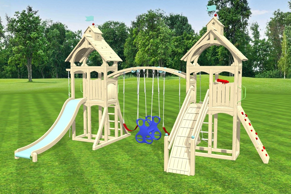 Architectural 1353 | CedarWorks Playsets