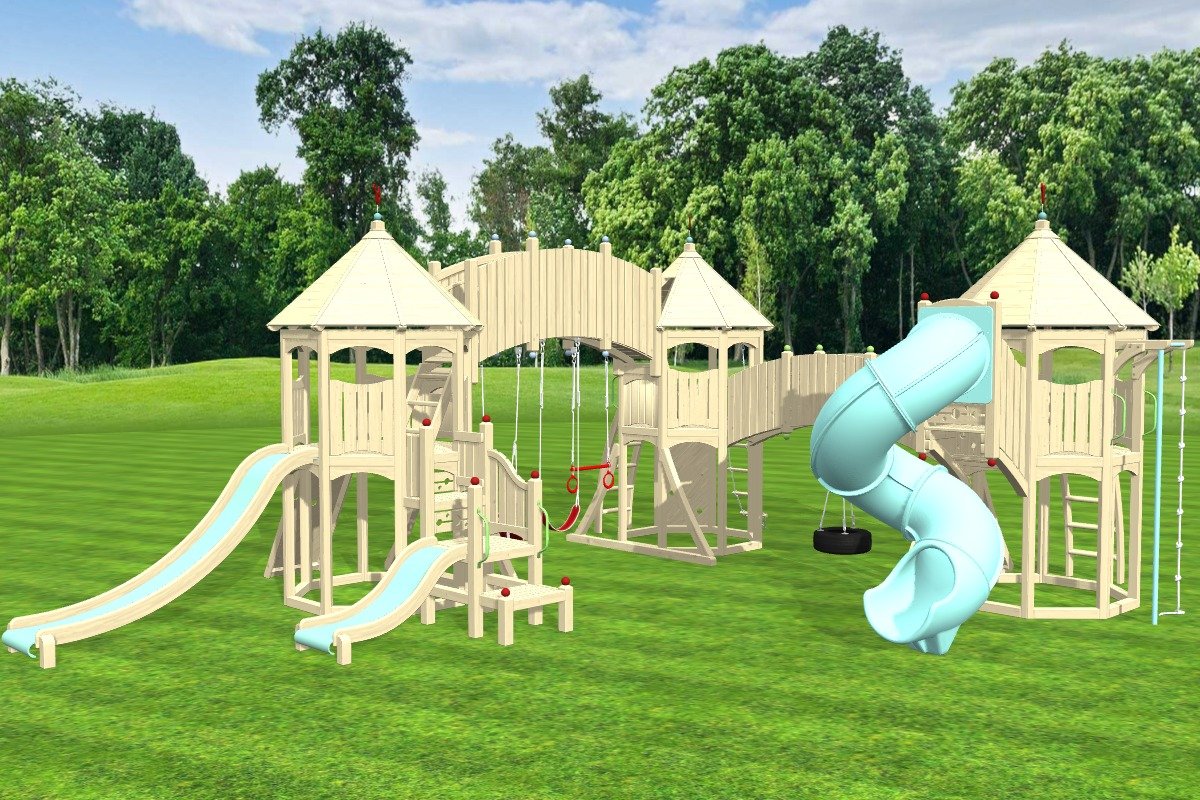 Architectural 1290 | CedarWorks Playsets