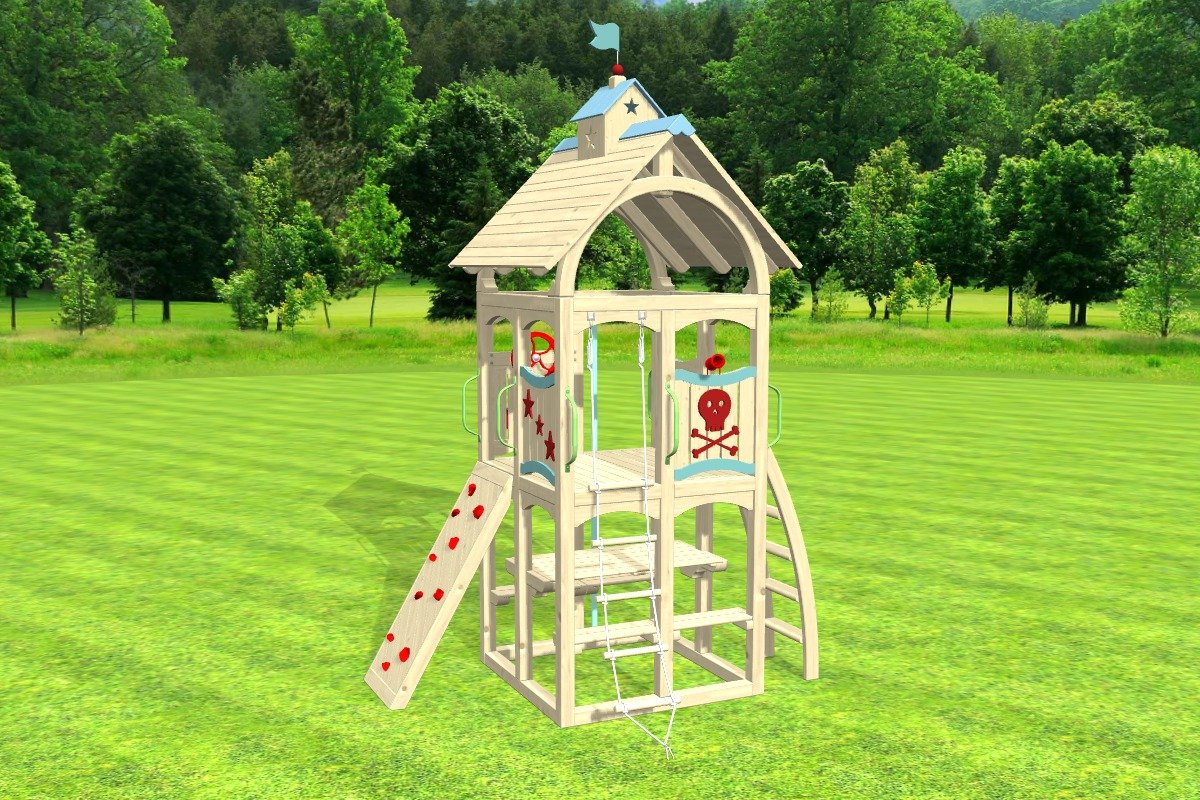 Architectural 8346 | CedarWorks Playsets
