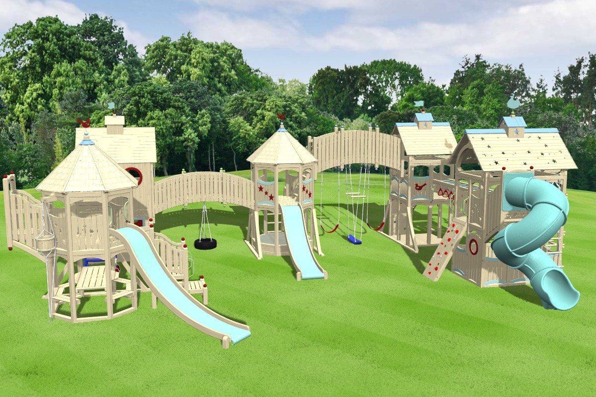Architectural 2347 | CedarWorks Playsets