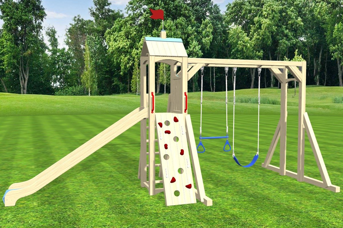 Classic 4214 | CedarWorks Playsets