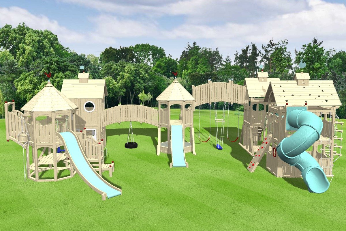 Architectural 2347 | CedarWorks Playsets