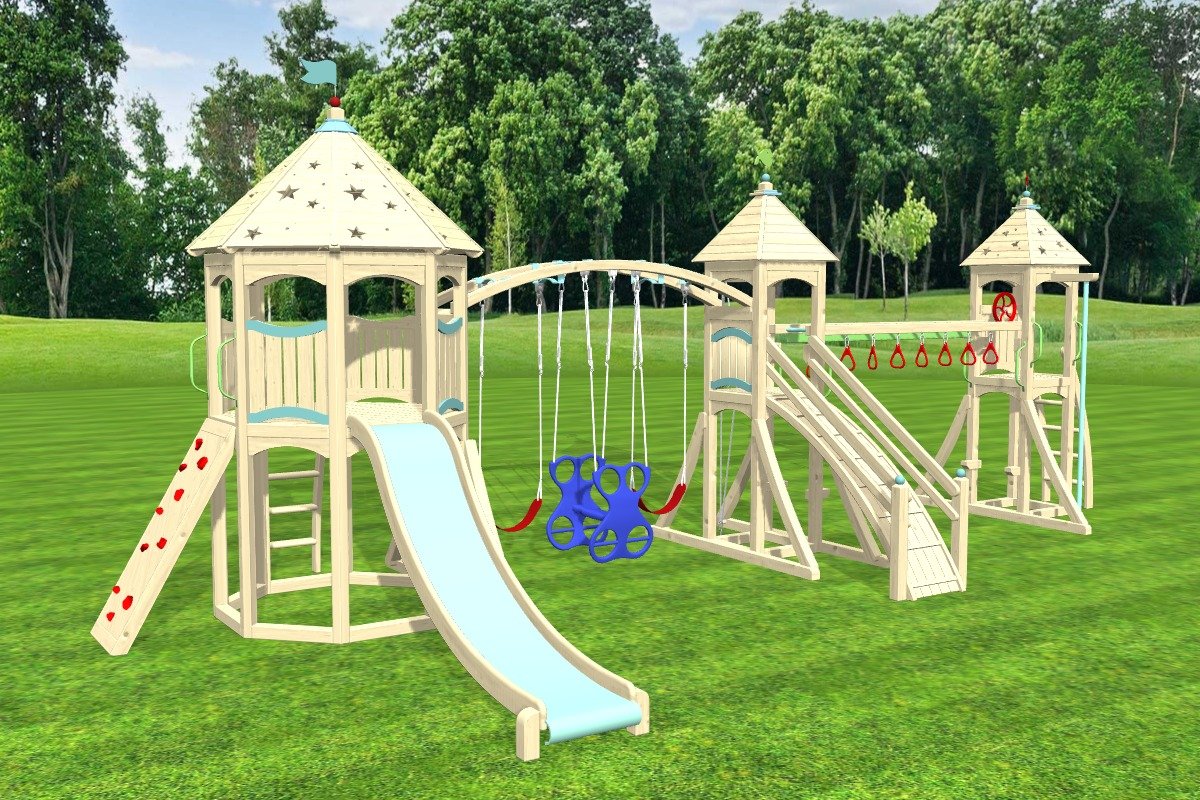 Architectural 1474 | CedarWorks Playsets