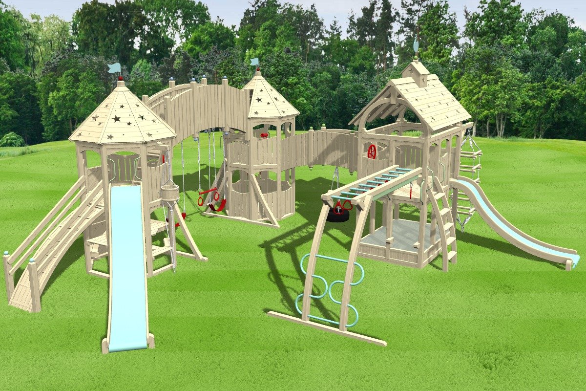 Architectural 2326 | CedarWorks Playsets