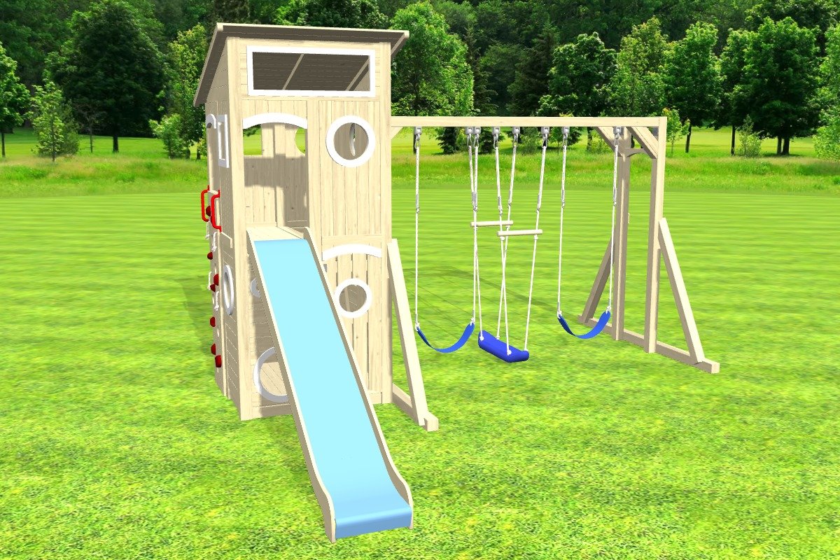 Classic 6264 | CedarWorks Playsets
