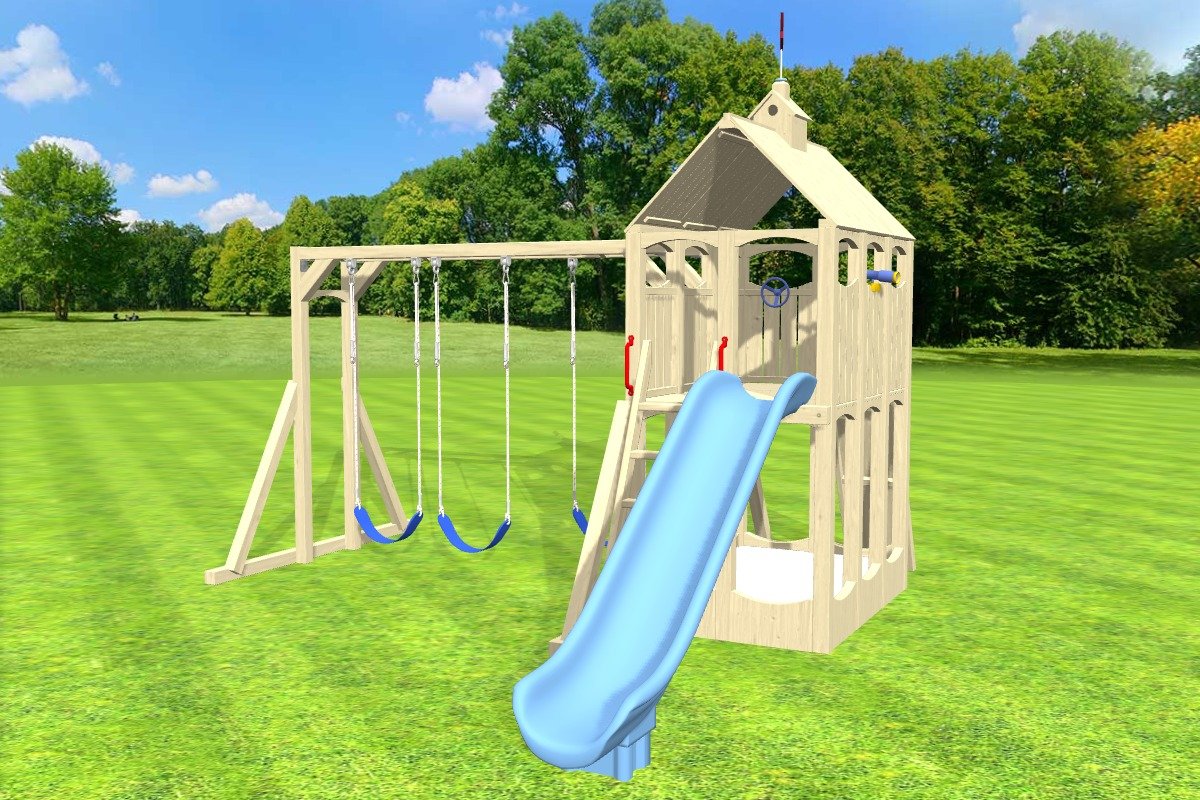 Classic 1128 | CedarWorks Playsets