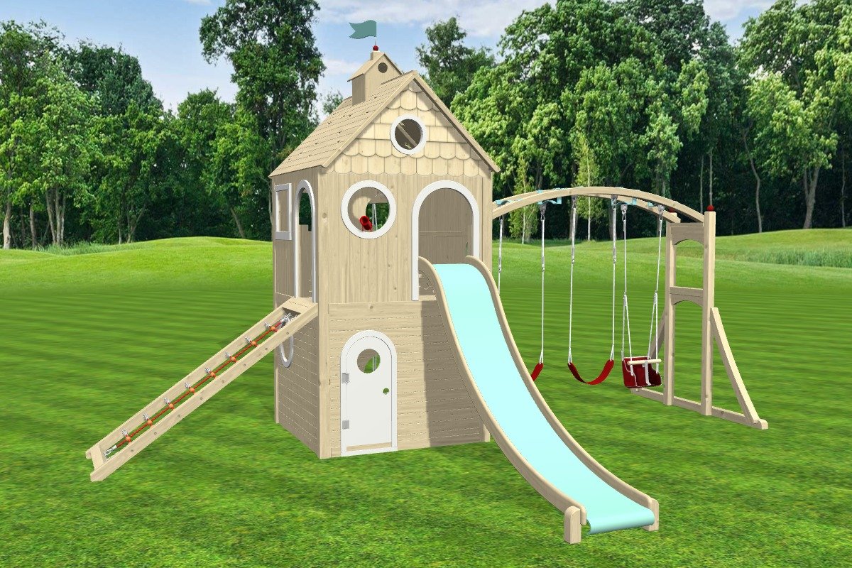Architectural 1158 | CedarWorks Playsets