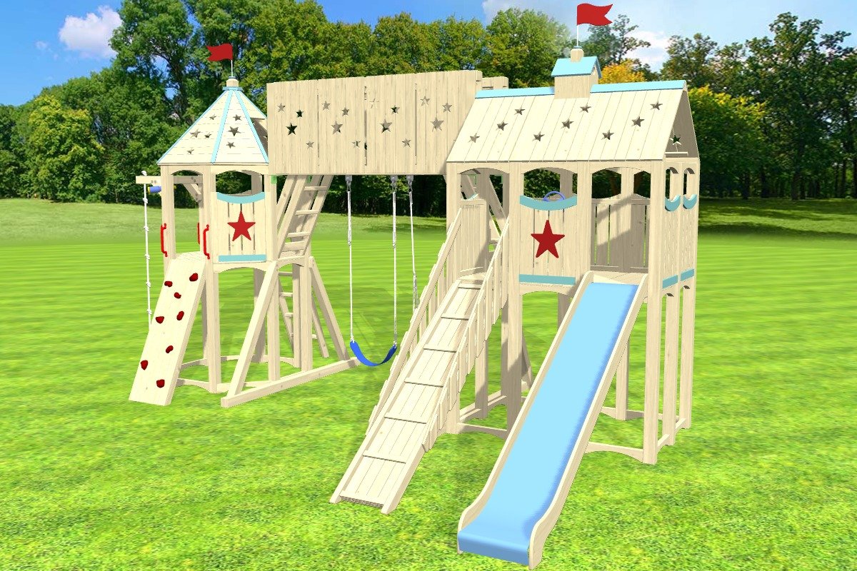 Classic 1068 | CedarWorks Playsets
