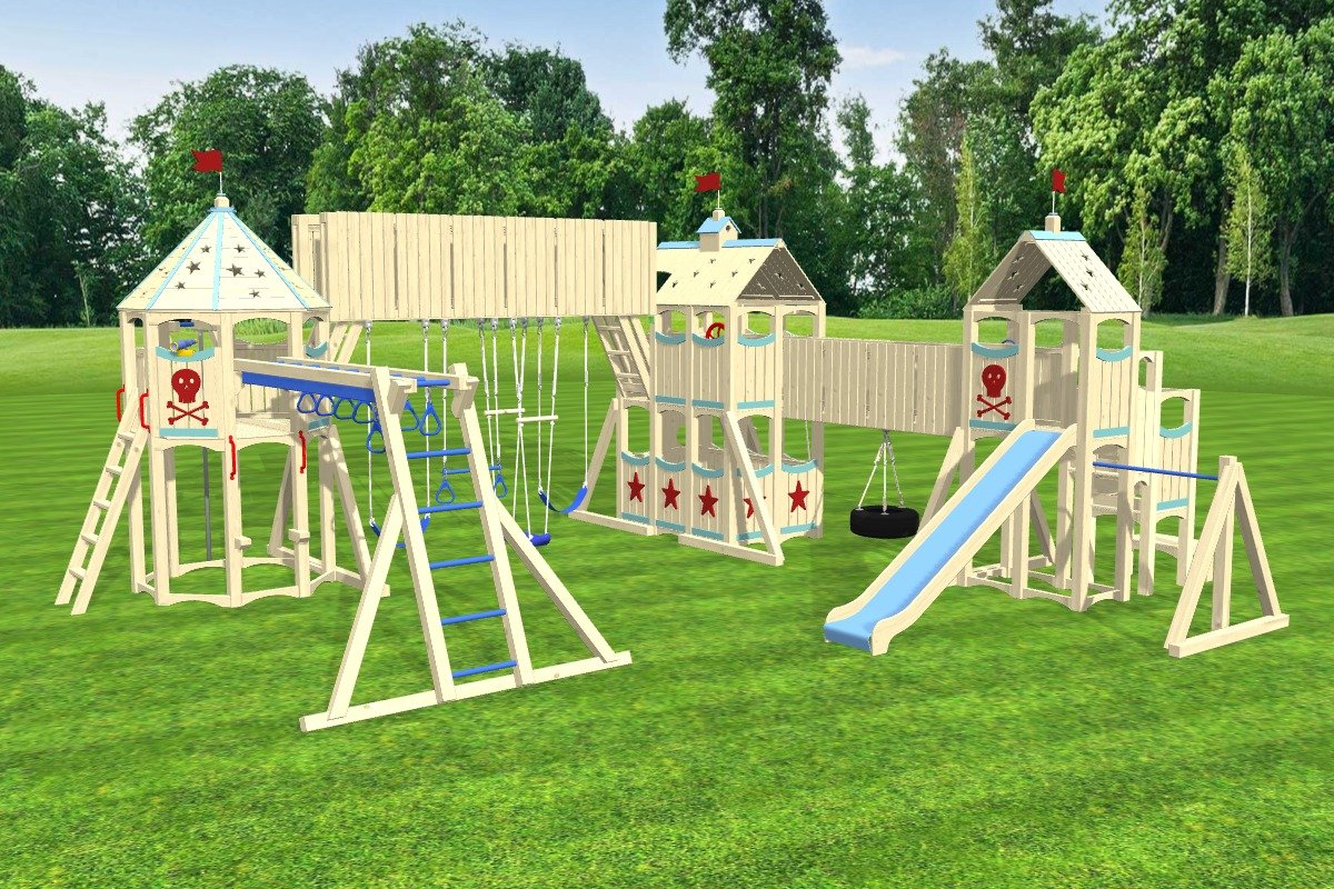 Classic 3044 | CedarWorks Playsets