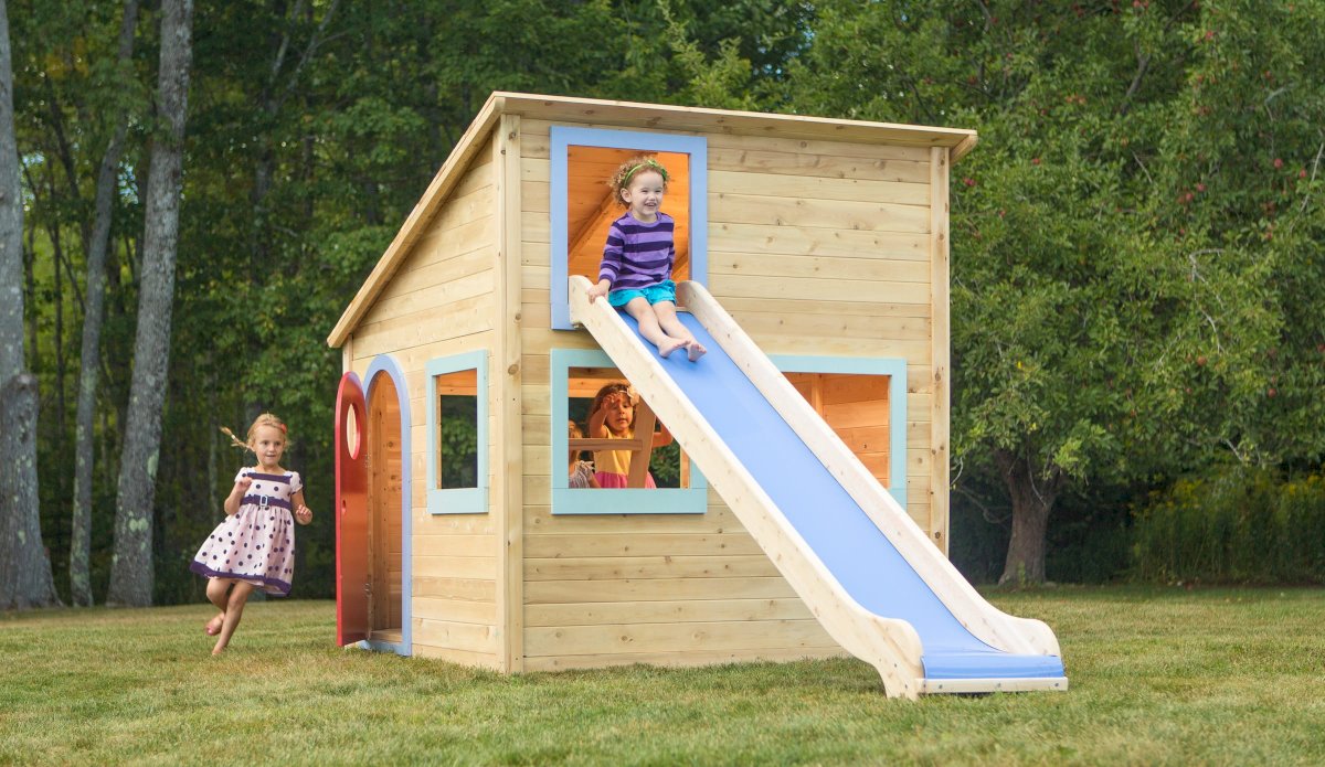 Outdoor Cedar Playhouses | CedarWorks Playsets