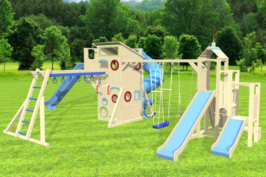 Classic 4594 | CedarWorks Playsets