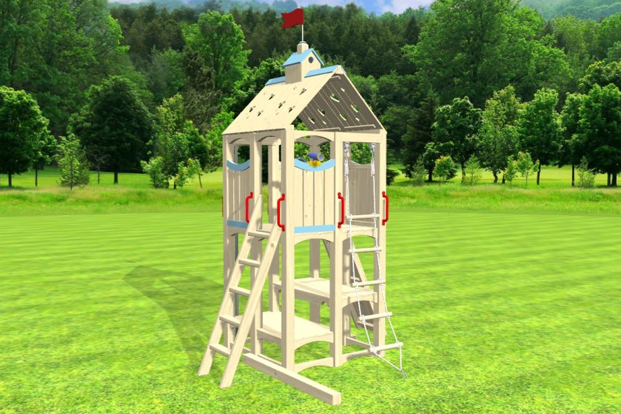 Classic 1074 | CedarWorks Playsets